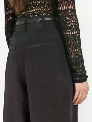 FERRAGAMO Belted Palazzo Trousers