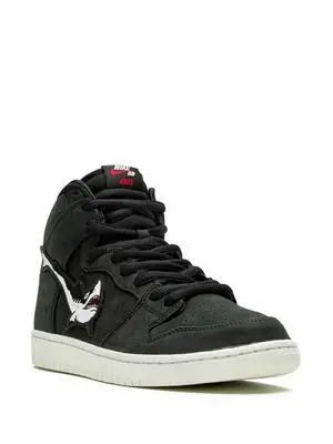 Nike Dunk High Shark Sneakers - Black