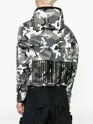 MOSTLY HEARD RARELY SEEN Camouflage-print Embroidered Logo Jacket