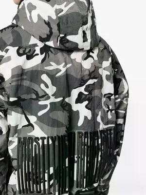 MOSTLY HEARD RARELY SEEN Camouflage-print Embroidered Logo Jacket