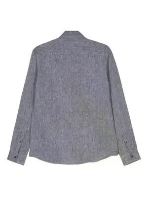 Michael Kors Slub-texture Linen Shirt