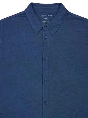 Majestic Filatures Linen-flax-blend Shirt