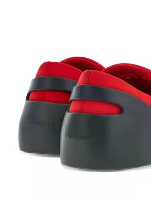 FERRAGAMO Hybrid Logo-patch Panelled Sneakers