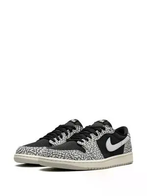 JORDAN 1 Low Elephant Print Sneakers