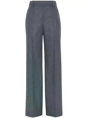 Brunello Cucinelli Wide-leg Tailored Trousers