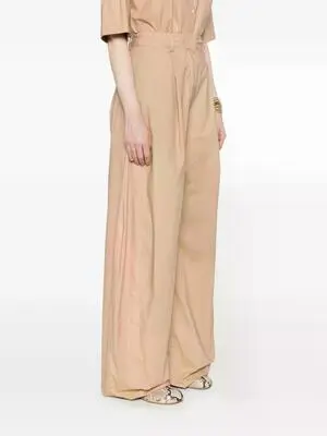 THELATEST Tailored Poplin Trousers - Neutrals