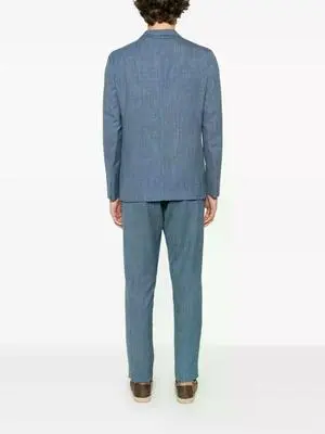 Eleventy Single-breasted Suit - Blue