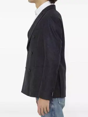 TONELLO Wool Double-breasted Blazer