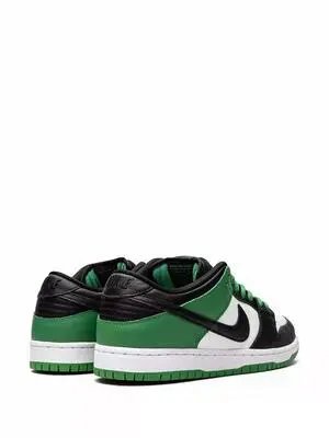 Nike Dunk Low Pro Sb Classic Green Sneakers - Black