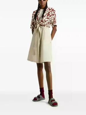 Woolrich Poplin Belted Dress