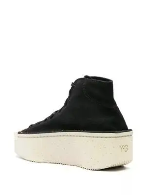 Y3 Lace-up Platform Sneakers