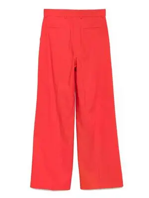 MSGM Tailored Trousers - Red