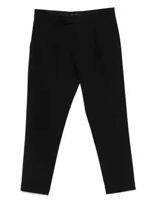 LOW BRAND Tailored Trousers - Black