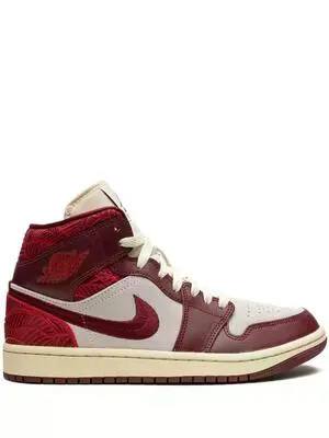 JORDAN Air 1 Mid Tiki Leaf Sneakers