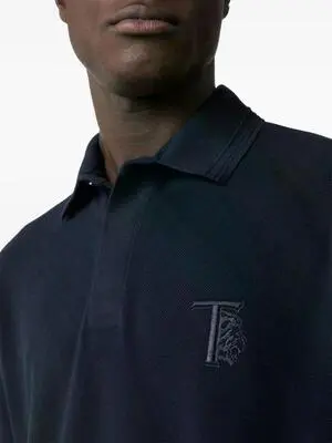 TOD'S Embroidered-logo Polo Shirt