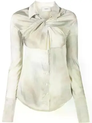 Coperni Gradient-effect Twist Detail Shirt