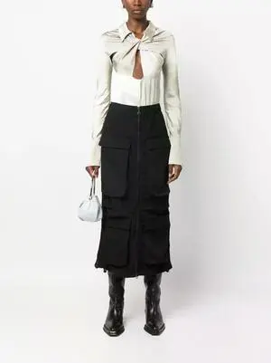 Coperni Gradient-effect Twist Detail Shirt