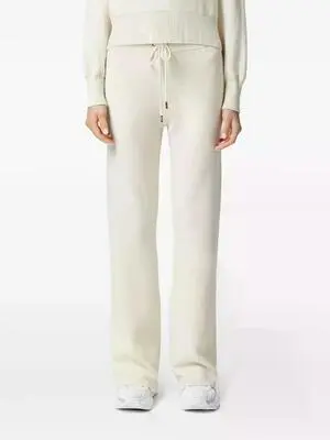 Versace Flared Towel Track Pants - Neutrals
