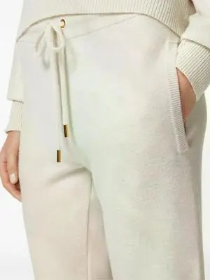 Versace Flared Towel Track Pants - Neutrals