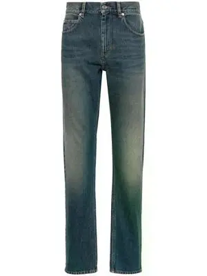 MARANT Straight-leg Jeans With Faded Effect - Blue