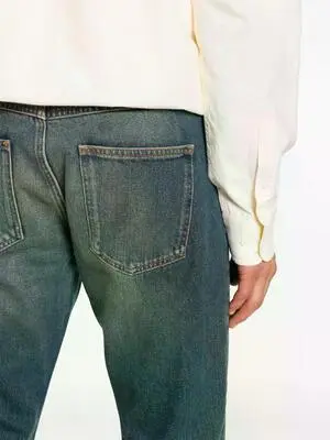 MARANT Straight-leg Jeans With Faded Effect