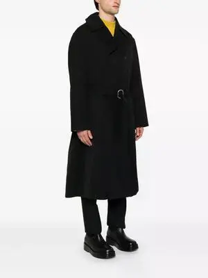 JIL SANDER Belted Double-breasted Coat