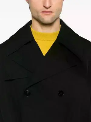 JIL SANDER Belted Double-breasted Coat