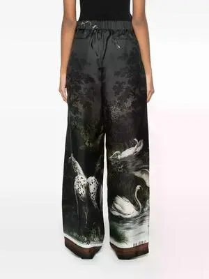 Attico Printed Trousers