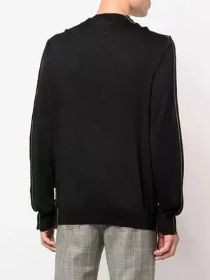 Marni Colour-block Crew Neck Jumper