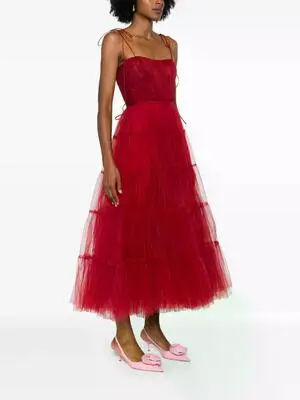 ANA RADU Tulle Maxi Dress