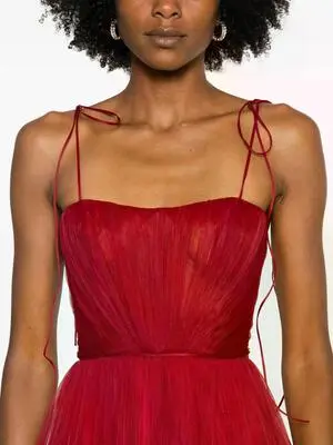 ANA RADU Tulle Maxi Dress