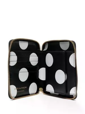Comme Des Garçons Bi-fold Leather Wallet
