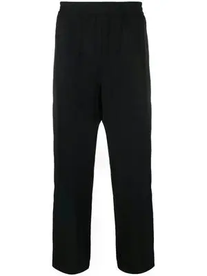 Y3 Mid-rise Straight-leg Cotton Trousers