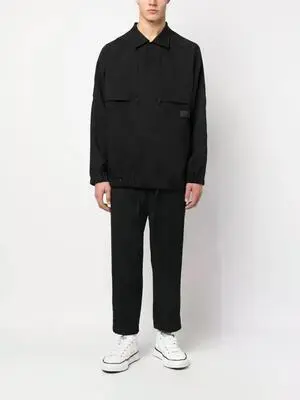 Y3 Mid-rise Straight-leg Cotton Trousers