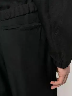 Y3 Mid-rise Straight-leg Cotton Trousers