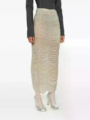 ELENA VELEZ Parlour Midi Skirt