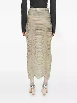 ELENA VELEZ Parlour Midi Skirt