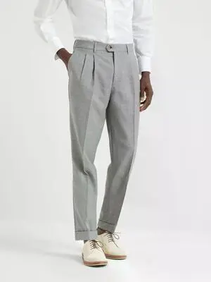 Brunello Cucinelli Pleat-detail Tailored Trousers