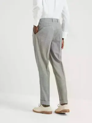 Brunello Cucinelli Pleat-detail Tailored Trousers
