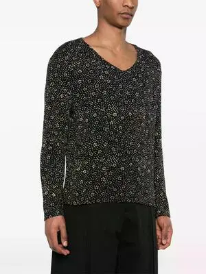 Yohji Yamamoto Abstract-print T-shirt