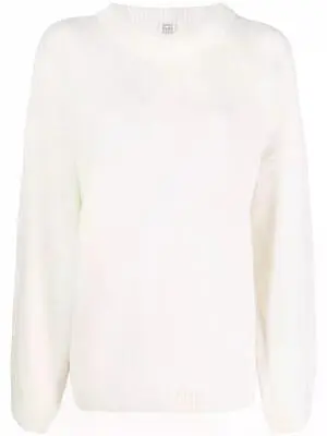 TOTEME Crew Neck Long-sleeved Jumper - Neutrals