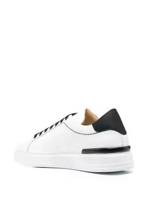 PHILIPP PLEIN Philipp Plein Low-Top Leather Sneakers