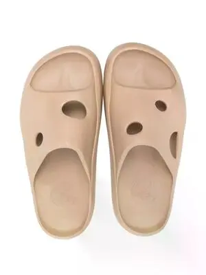 Off-White Meteor Cut-out Slides - Neutrals