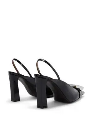 GIUSEPPE ZANOTTI Brendha Buckle Slingback Pumps