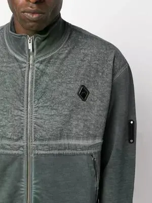 A-COLD-WALL* Zip-up Washed Cotton Sweatshirt