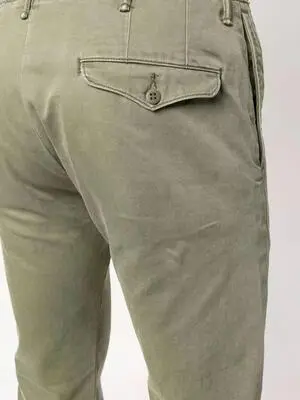 Ralph Lauren Officer's Straight-leg Trousers - Green
