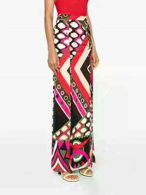 Emilio Pucci Vivara Print Maxi Skirt