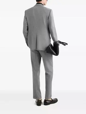 Dolce & Gabbana Pied-de-poule Tailored Trousers - Black
