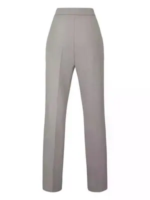 Fabiana Filippi High-waist Wool Tailored Trousers - Grey