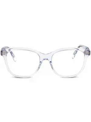 Alexander McQueen Wayfarer-frame Glasses - Grey